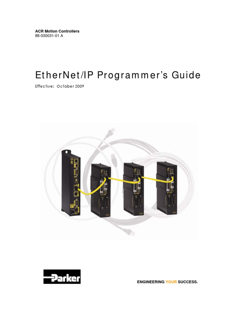 Parker EthernetIP UG PDF | PDF | Programmable Logic Controller | Parameter (Computer Programming)