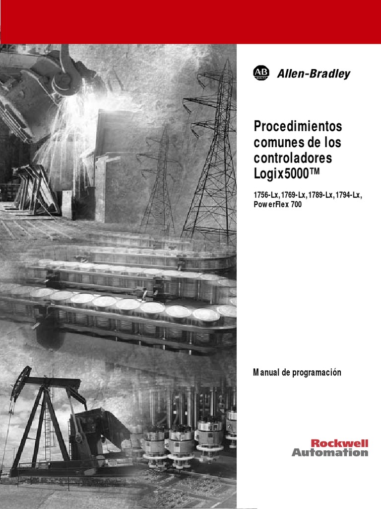 Manual RSLogix 5000 PDF | PDF | Lenguaje de programación | Archivo de computadora