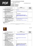 LEV Weekly Checklist | PDF | Working Conditions | Workplace