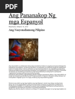 Pagsakop NG Mga Kastila Sa Pilipinas | PDF
