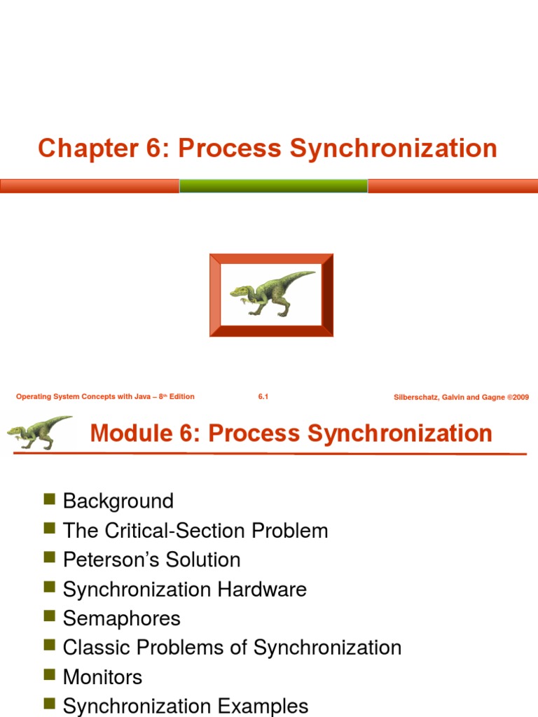 2800 Lecture6 Synchronization | PDF | Thread (Computing) | Concurrency (Computer Science)