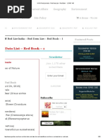 Red Data Book | PDF