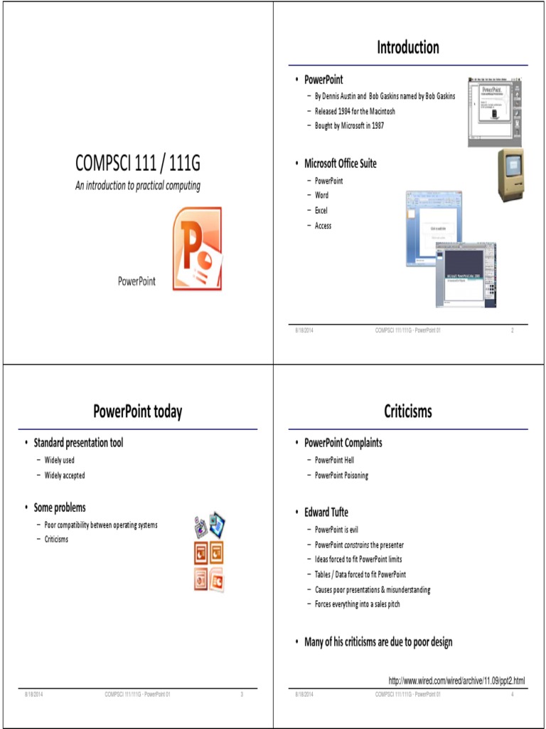 Lecture13 Powerpoint 01 4pfinal Pdf Microsoft Power Point Page Layout