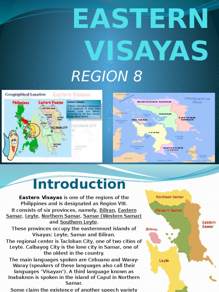 Eastern Visayas - Region 8 | Agriculture | Foods