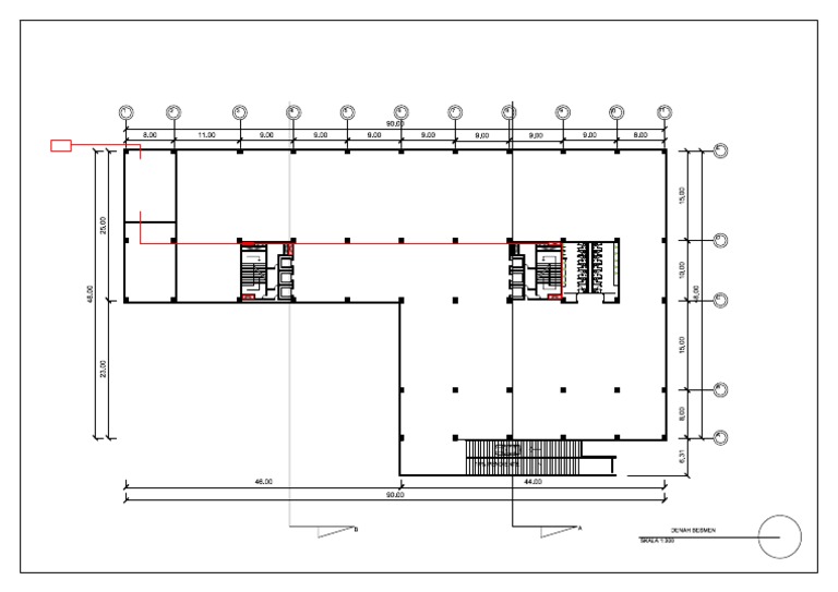Utilitas Air Warna Denah Besmen (Jar - Pdam Reservoar Bawah Pompa FHC ...