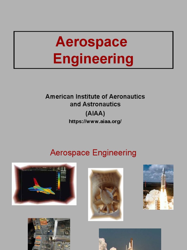 Aerospace Engineering American Institute Of Aeronautics And