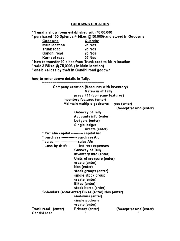Tally Problems | PDF | Value Added Tax | Debits And Credits