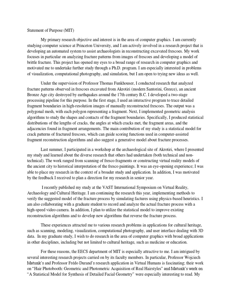 sop_mit.pdf | Archaeology | Computer Graphics