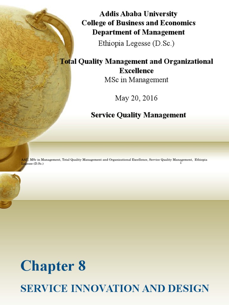 Service Quality Management Lecture | PDF | New Product Development ...