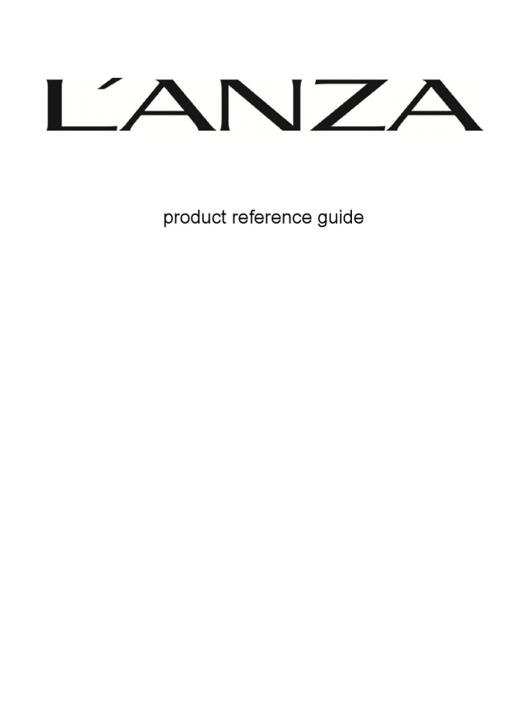 Lanza Product Reference Guide | PDF | Shampoo | Surfactant