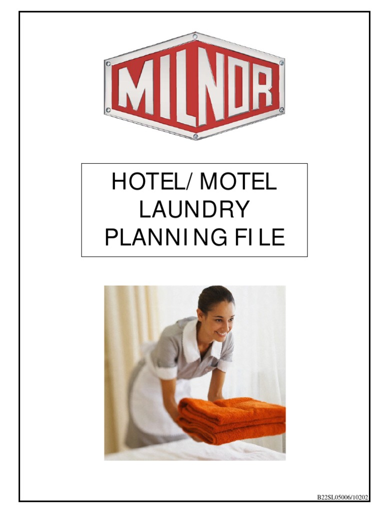 Hotel & Motel Laundry Plant Design PDF | PDF | Clothes Dryer | Laundry