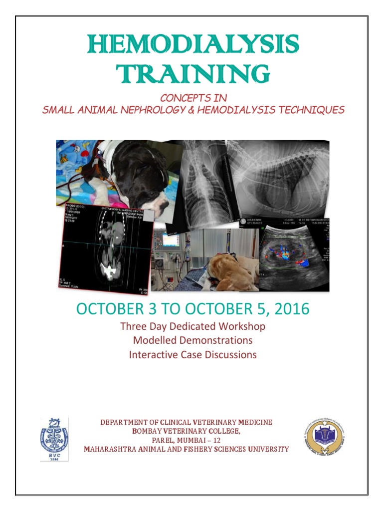 Brochure - Training Workshop - Concepts in Small Animal Nephrology ...