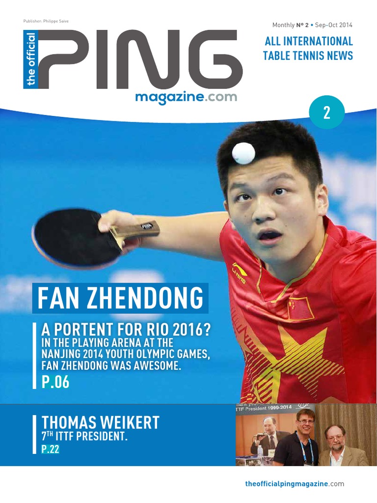 002 Magazine Tenis de Mesa | PDF | Table Tennis | Olympic Games