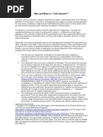 Differences Between Civil and Public Servants | PDF | Civil Service ...