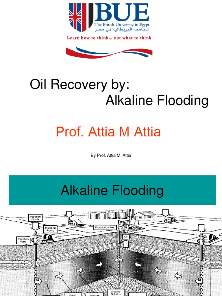 Alkaline Flooding for Oil Recovery | PDF | Emulsion | Hydroxide