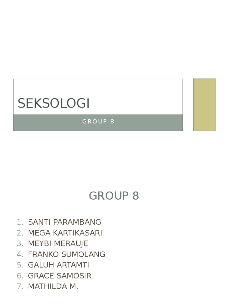 Definisi dan Aspek Seksologi | PDF | Gaya Hidup