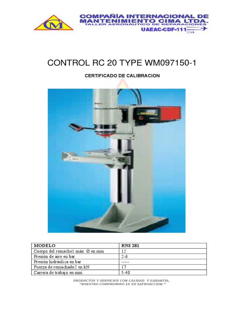 Calibracion Baltec | PDF