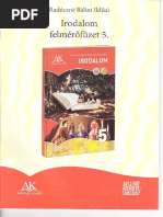 Megoldókulcs Irodalom 5 MF Teljes Végig | PDF