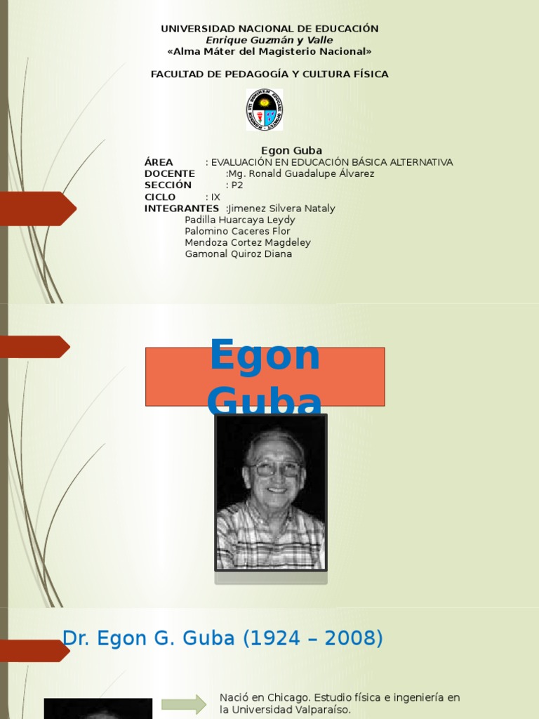 Guba y Lincoln | PDF | Evaluación | Paradigma