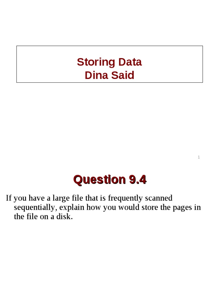 Tutorial For DB Disk Size Calculation | PDF | Disk Storage ...