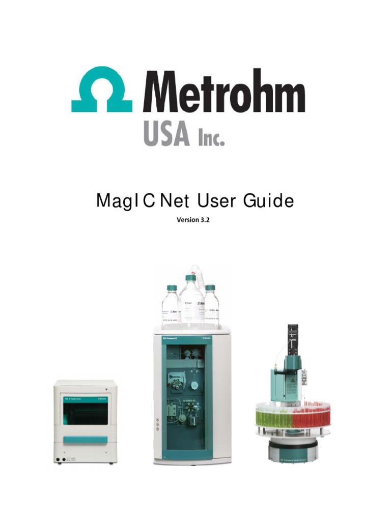 MagIC Net User Guide v3.2 PDF | PDF | Chromatography | Syringe