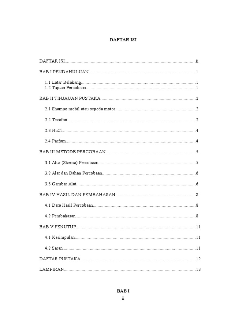 Komposisi Kimia Shampo Mobil Texafon | PDF