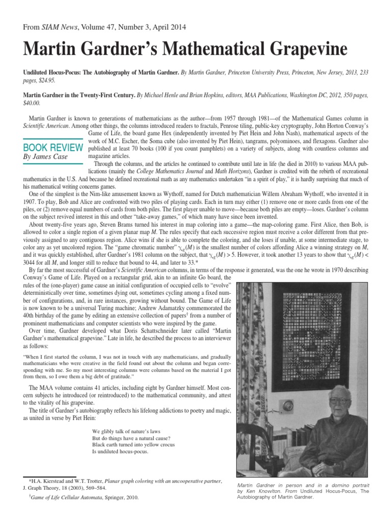 Matemática Gardner | PDF | Science | Teaching Mathematics