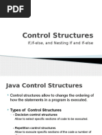 Java Control Structure | PDF | Control Flow | Software Engineering