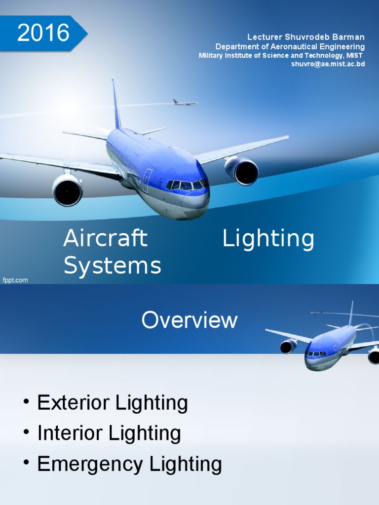 Aircraft Lighting Systems | PDF