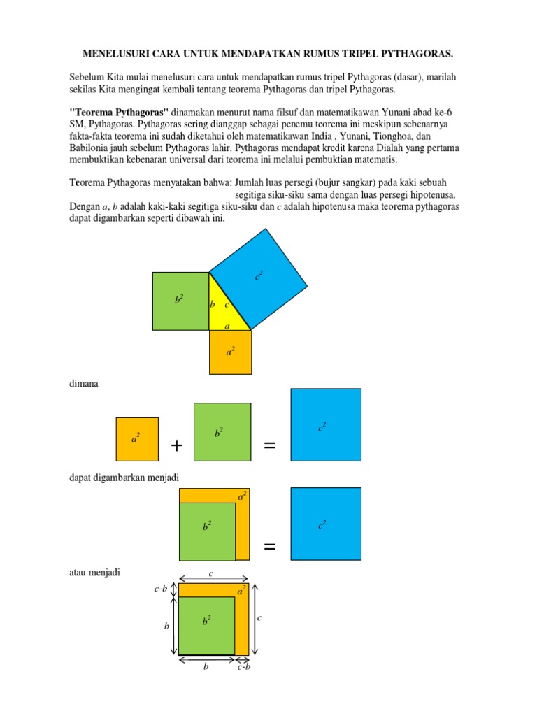 Triple Pythagoras | PDF