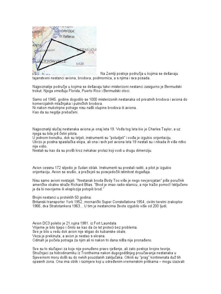Bermudski Trougao PDF | PDF