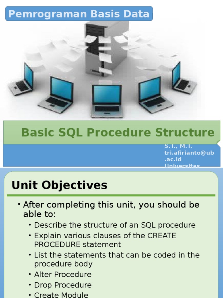 02.basic SQL Procedure Structure | Download Free PDF | Sql | Subroutine