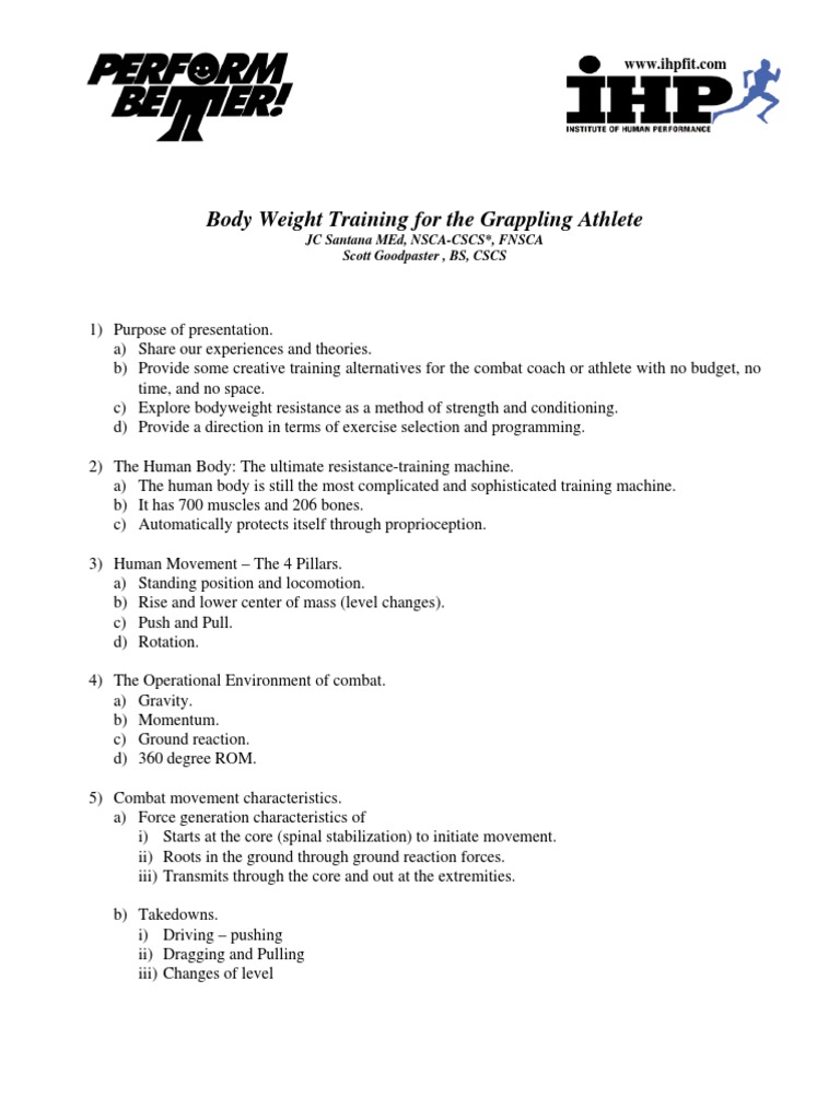 Santana, C Handout | PDF | Strength Training | Flexibility (Anatomy)