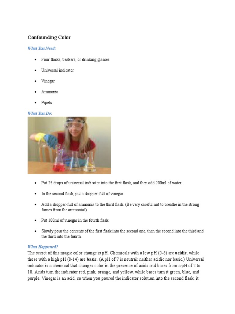 Confounding Color: What You Need | PDF