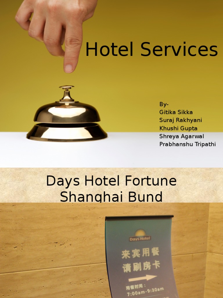 Hotel Services and Customer Interaction | PDF