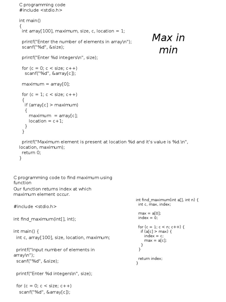 My Nota | PDF | Integer (Computer Science) | C (Programming Language)