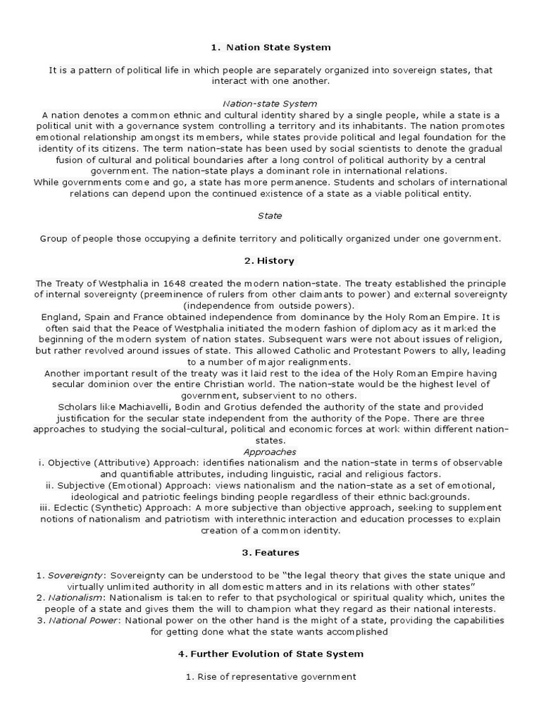 The Role of Non-State Actors in Internat | PDF | Non Governmental ...