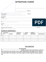 5 Local Person Declaration Form PDF English - PDF | PDF