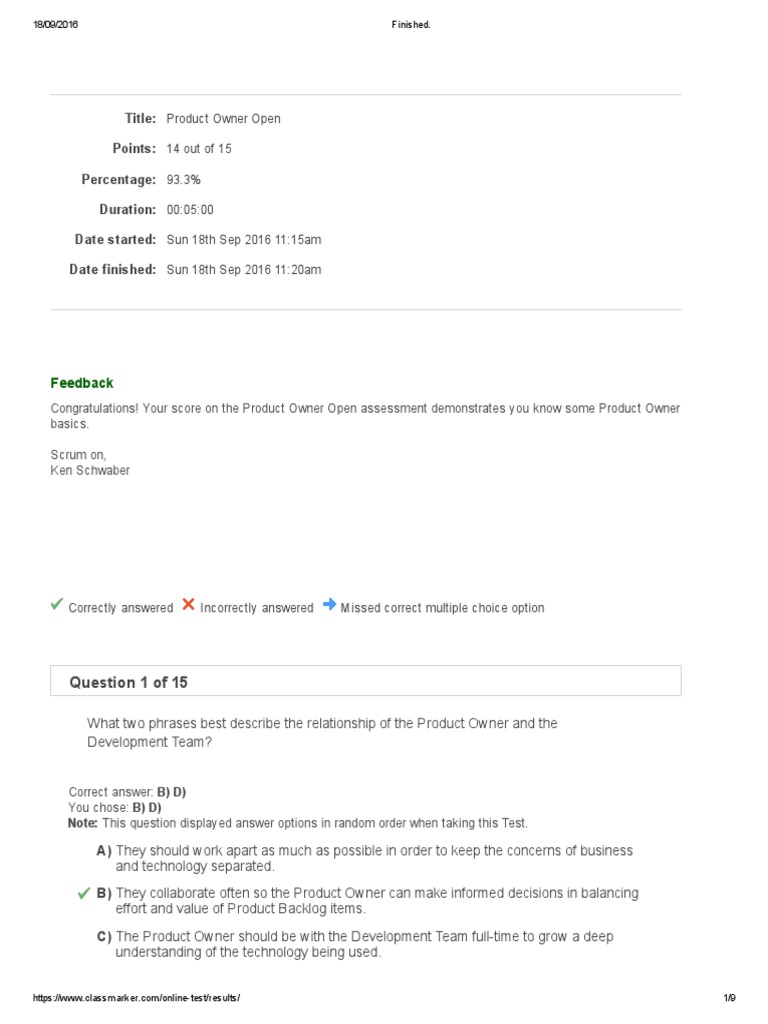 Product Owner | Download Free PDF | Scrum (Software Development ...