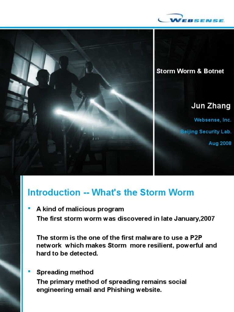 Storm Worm Botnet | PDF | Peer To Peer | Malware