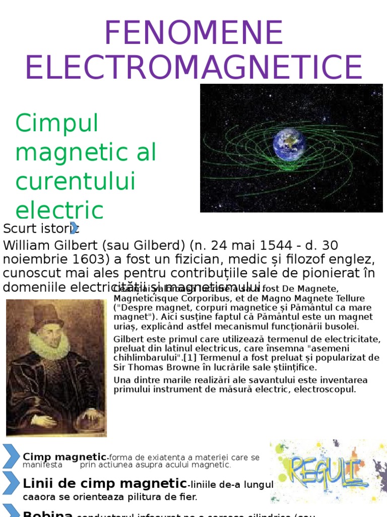 Fenomene Electromagnetice | PDF