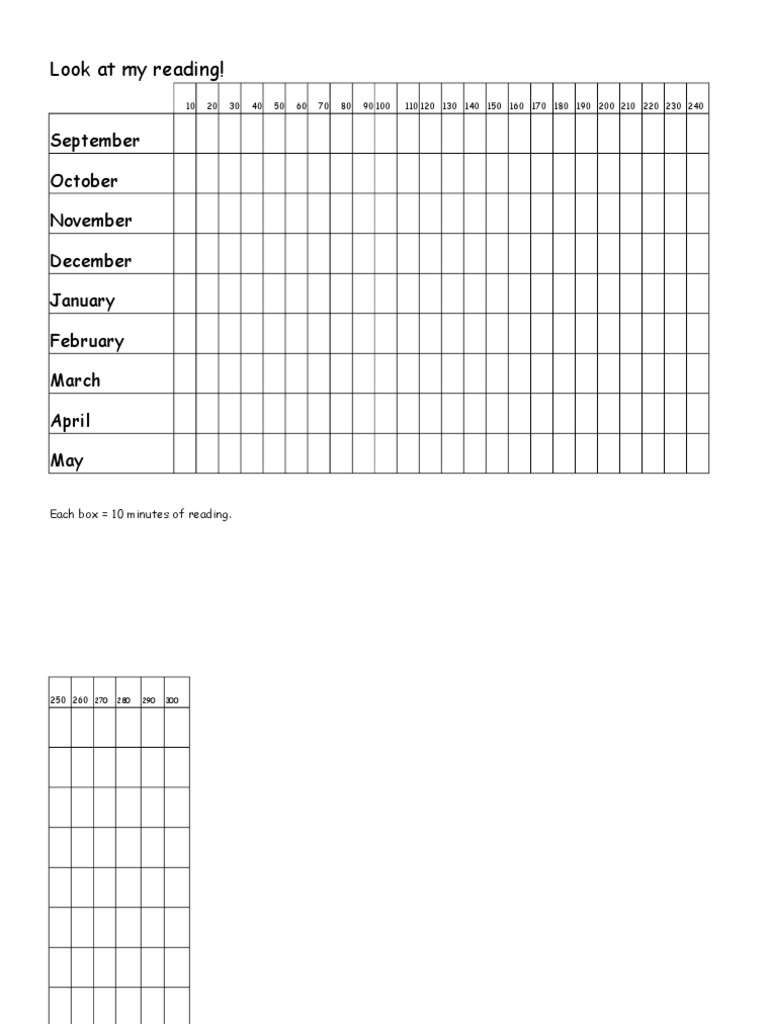 Look at My Reading!: September October November December January ...