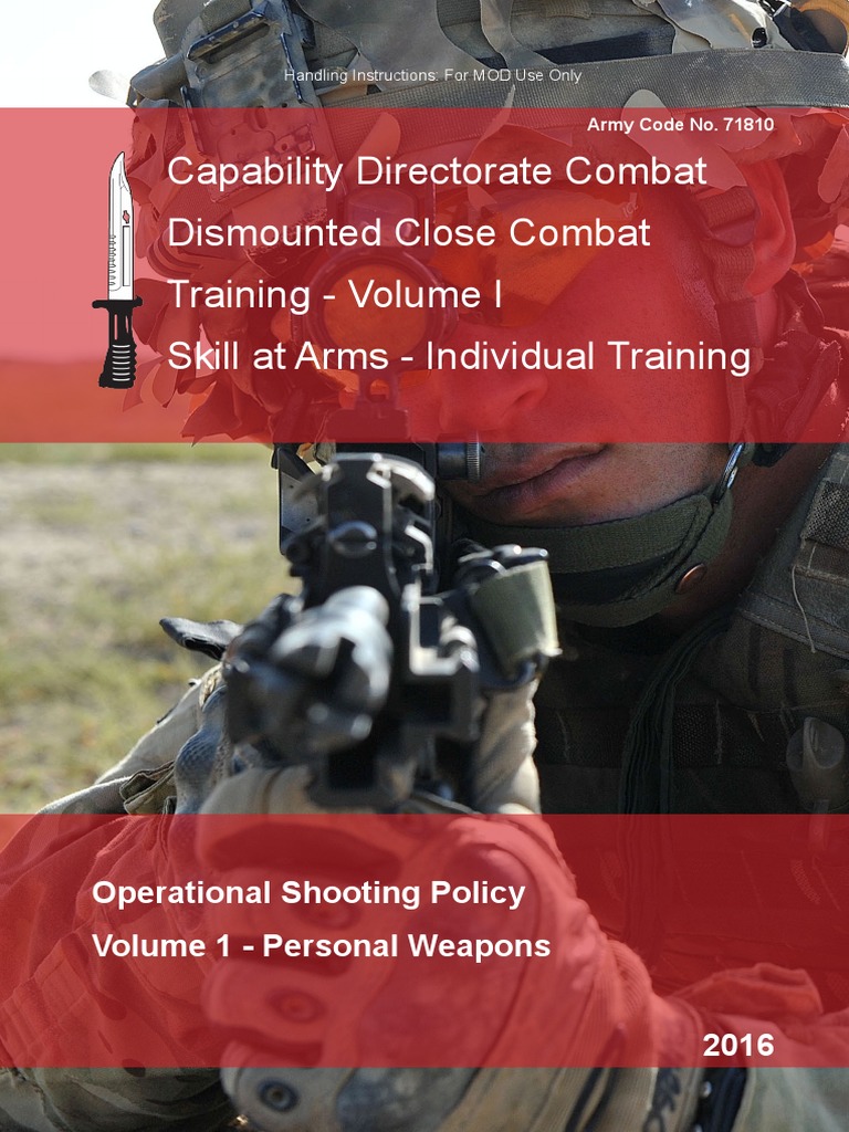 Ospvol12016 Auth DCBT PDF | PDF | Marksman | Infantry