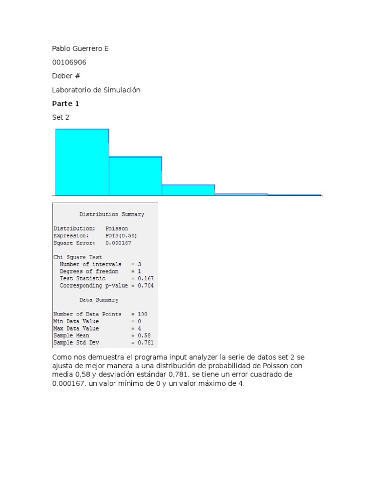Input Analyzer | PDF