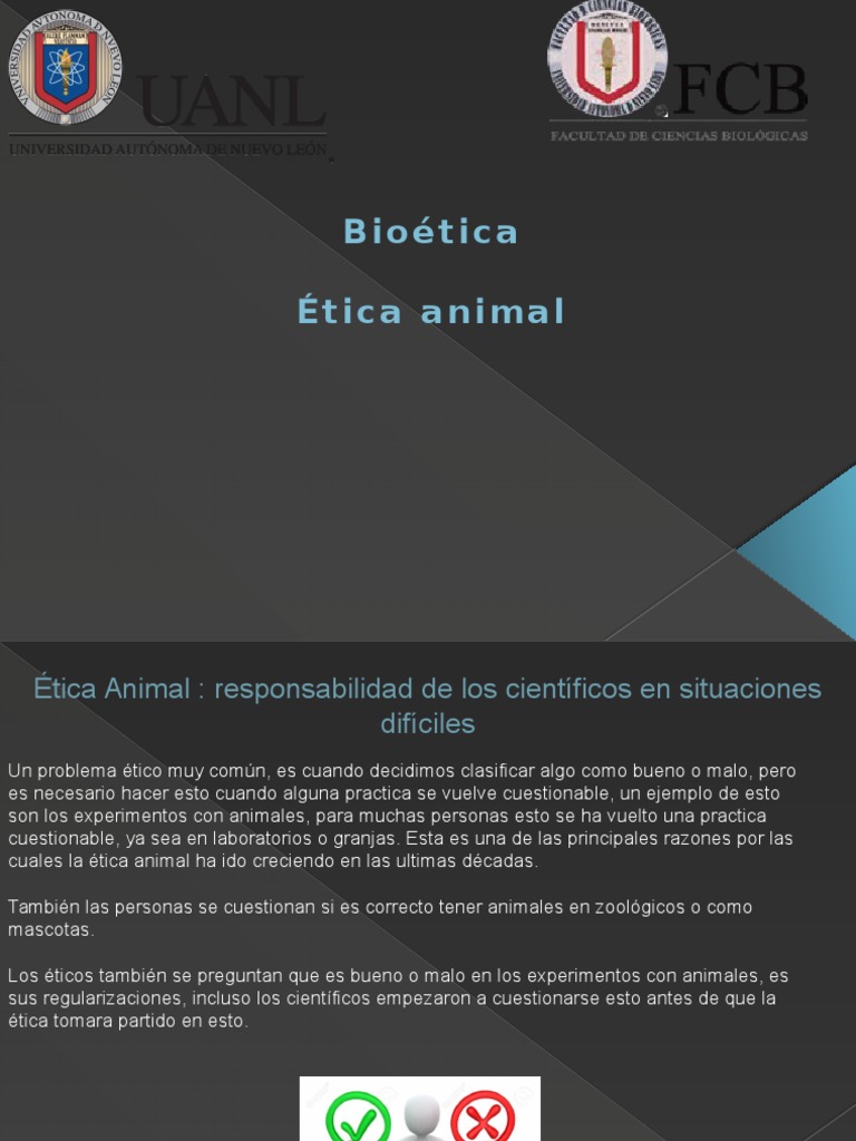 Etica Animal | PDF | Pruebas en animales | Science