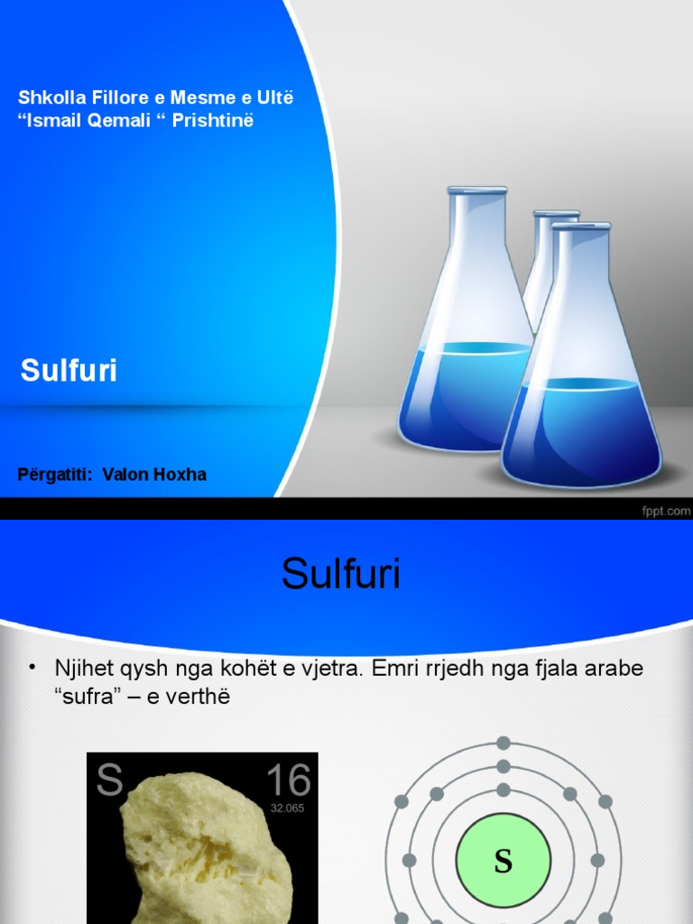Sulfuri | PDF