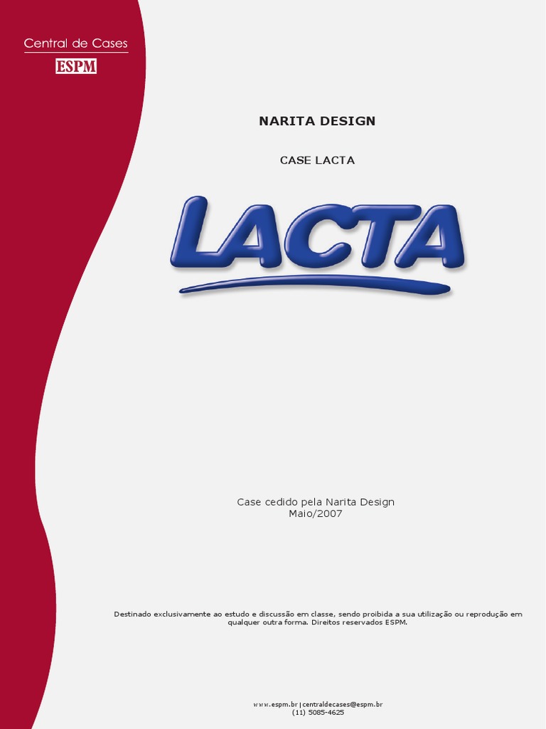 Case Lacta | PDF | Marca | Chocolate