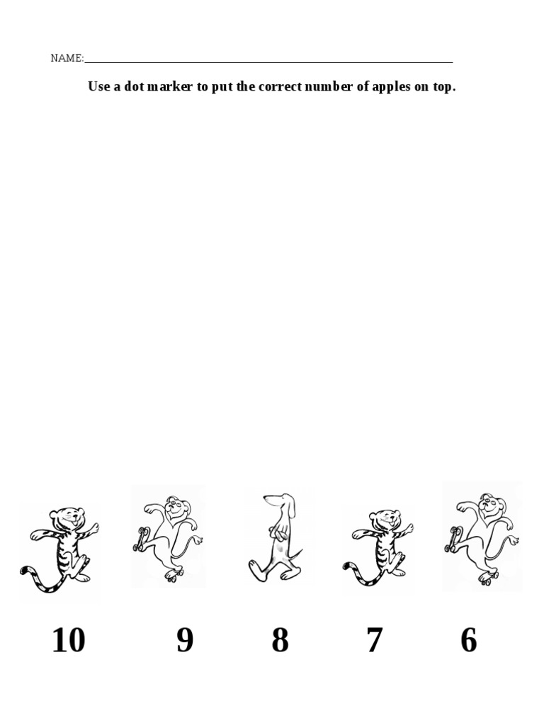 Count Apples with Dot Markers | PDF | Computers