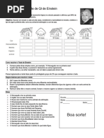 Teste de QI de Albert Einstein | PDF
