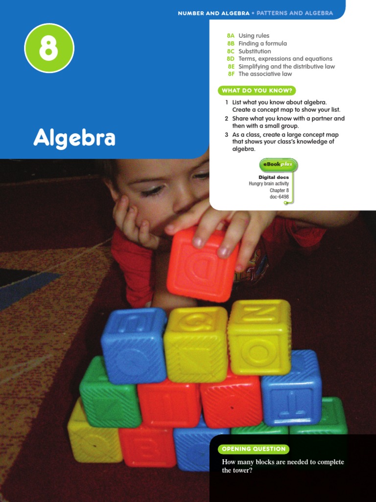 Maths Quest 7 Algebra | PDF | Food Energy | Multiplication